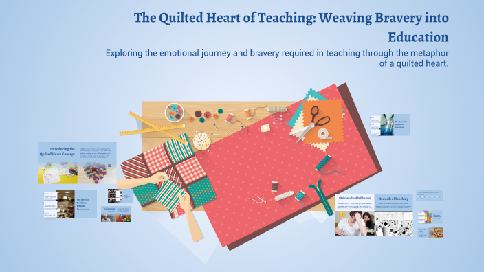 The Quilted Heart of Teaching: Weaving Bravery into Education by Amanda ...