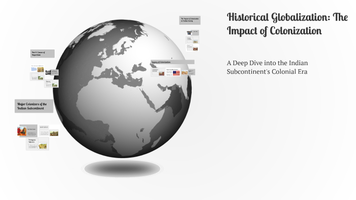 Historical Globalization: The Impact of Colonization by Krishnendhu ...