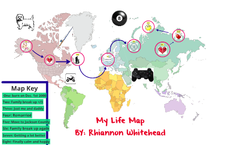 My Life Map by Rhiannon Whitehead on Prezi