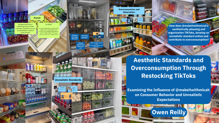 Aesthetic Standards and Overconsumption Through Restocking TikToks by ...