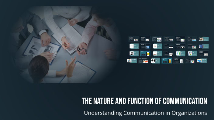 The Nature and Function of Communication by Vrickz Gaming on Prezi