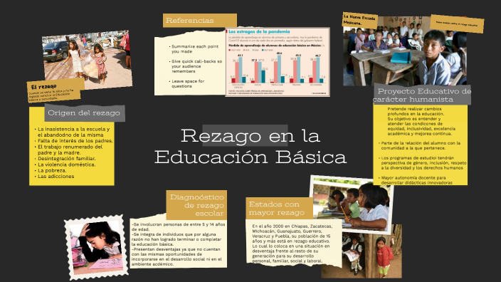 El rezago en la Educación Básica by Yael Orozco on Prezi