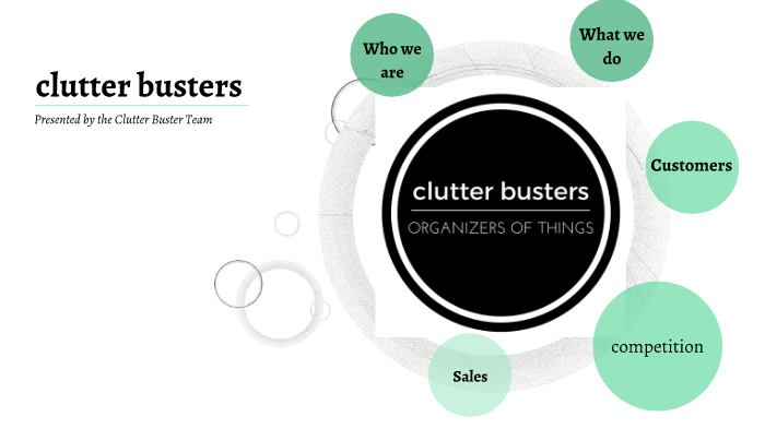 clutter busters pitch by Morgan Mackenzie on Prezi