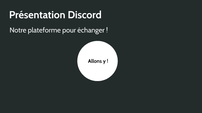 Présentation Discord by Valérie Bryere on Prezi
