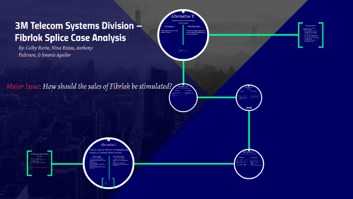 3M Telecom Systems Division – Fibrlok Splice Case Analysis by Jenavie ...