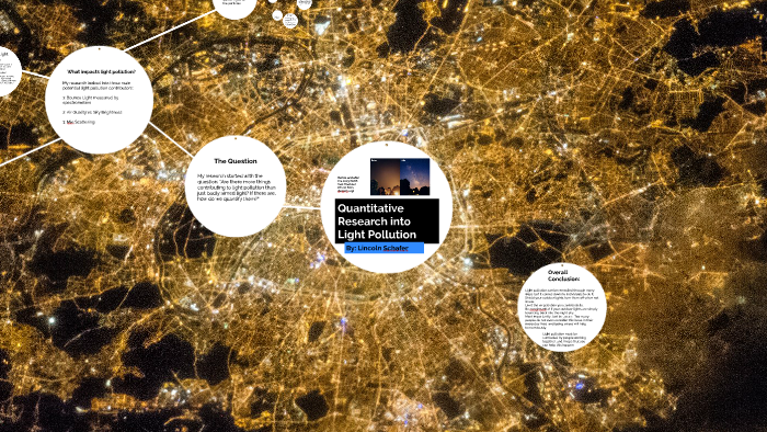 Quantitative Research into Light Pollution by Lincoln Schafer on Prezi