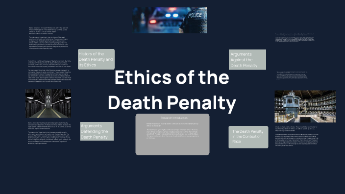 Ethics of the Death Penalty by Dillon Dreyfuss on Prezi