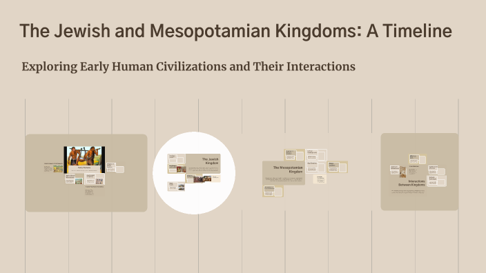 The Jewish and Mesopotamian Kingdoms: A Timeline by ismael toure on Prezi