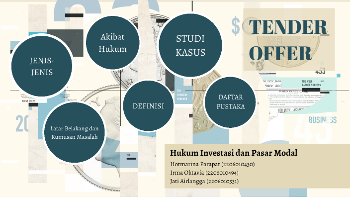 TENDER OFFER by irma oktavia on Prezi