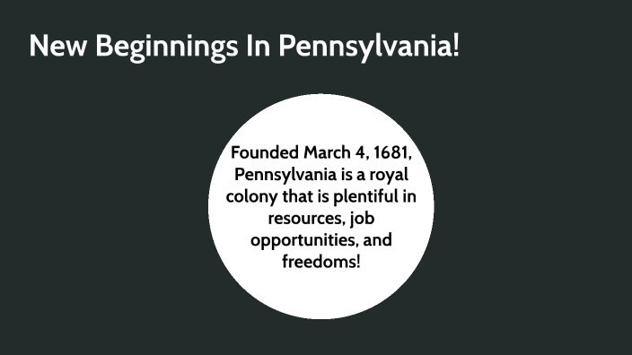 Colonial Advertisement- Pennsylvania by whitney cochran on Prezi