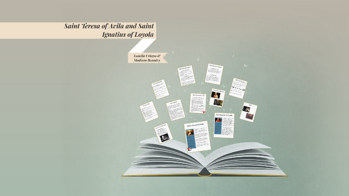 Saint Teresa of Avila and Saint Ignatious of Loyola by Madison Beaudry ...