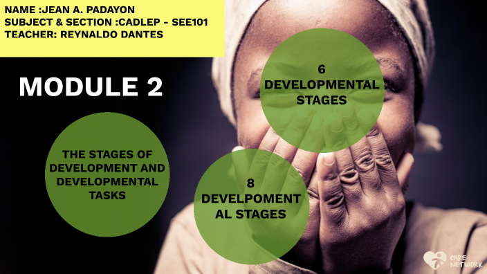 MODULE 2: THE STAGES OF DEVELOPMENT AND DEVELOPMENTAL TASK by Jean ...