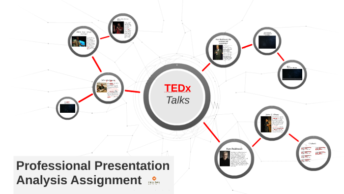 Professional Presentation Analysis Assignment- TED talks by Tre'von ...