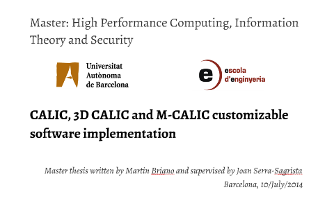 CALIC Implementation by Martin Briano on Prezi