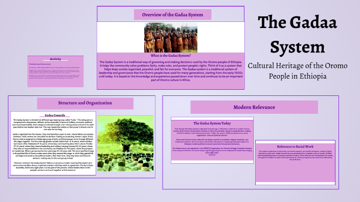 The Gadaa System by Khandea Robinson on Prezi
