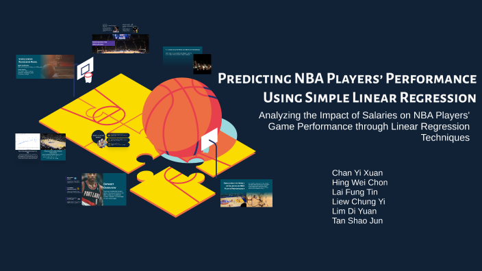 Predicting NBA Players’ Performance Using Simple Linear Regression by CY on Prezi