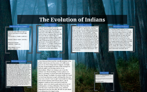 The Evolution of Indians by Phillip Webb on Prezi