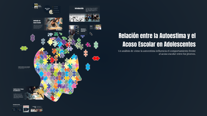 Relación entre la Autoestima y el Acoso Escolar en Adolescentes by Nina ...