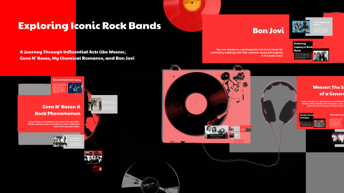 Exploring Iconic Rock Bands by T M on Prezi