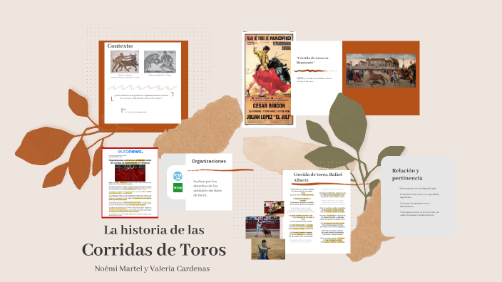 La historia de las Corridas de Toros by Valeria Cardenas on Prezi