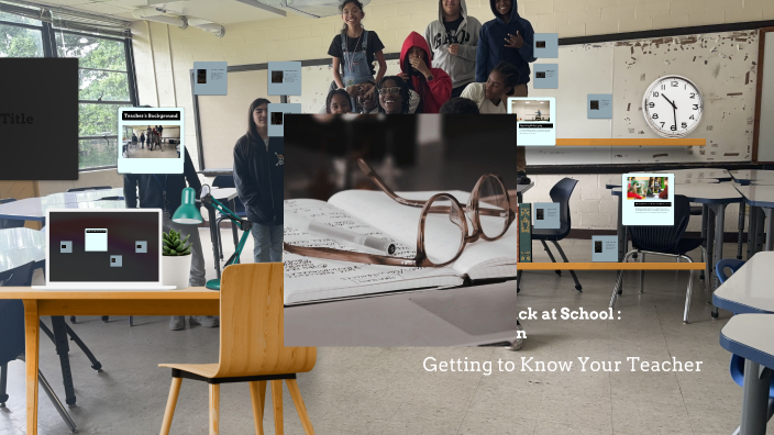 First Day at School: Teacher's Introduction by Khalil watts on Prezi