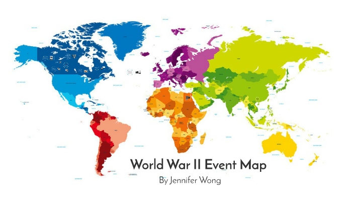 World War II Event Map by Jennifer Wong on Prezi