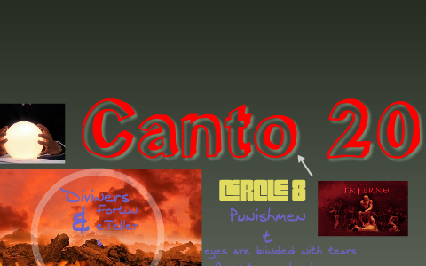 Dante's Inferno. Canto 20 by Allison Hall