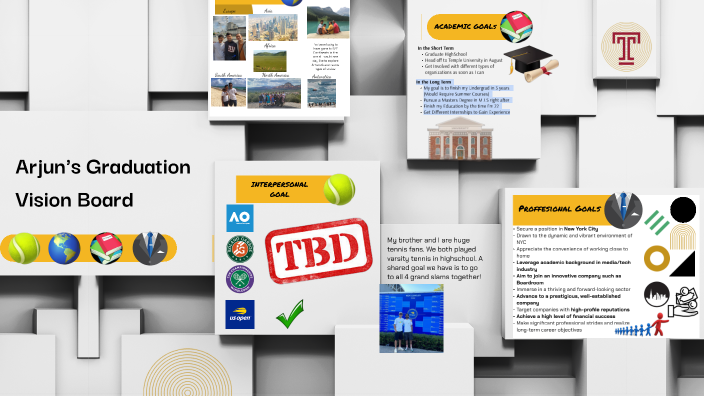 Arjun's Graduation Vision Board by Arjun Merchant on Prezi
