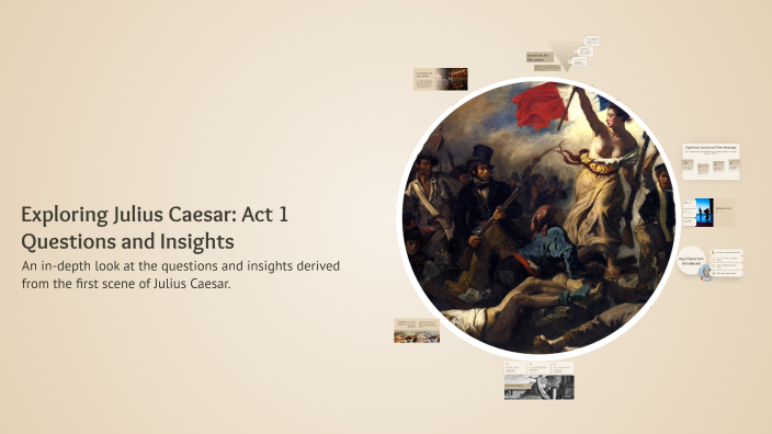 Exploring Julius Caesar: Act 1 Questions and Insights by BRIANA LANDIN ...
