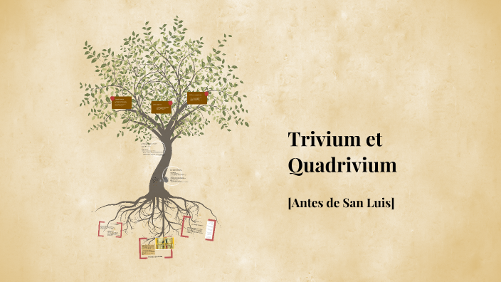 Trivium et Quadrivium [Antes de San Luis] by Tania Zapata on Prezi