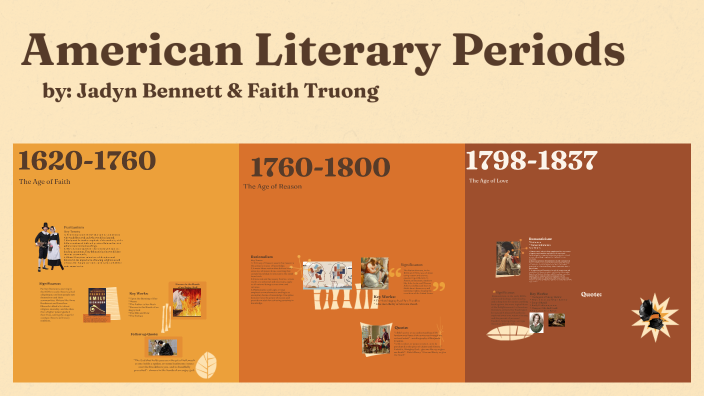 American Literary Periods by Jadyn Bennett on Prezi