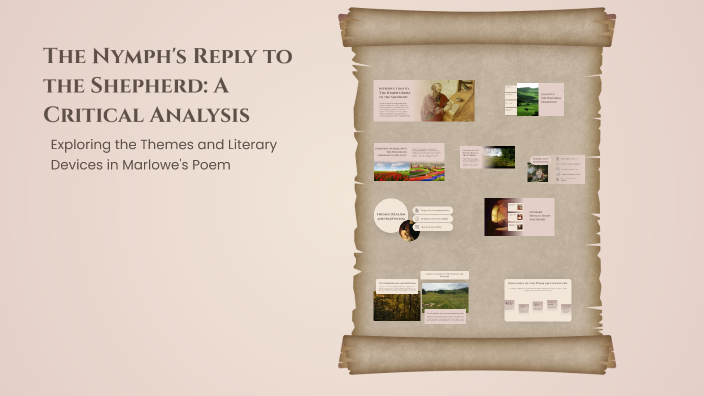 The Nymph's Reply to the Shepherd: A Critical Analysis by Vania Nasr on ...