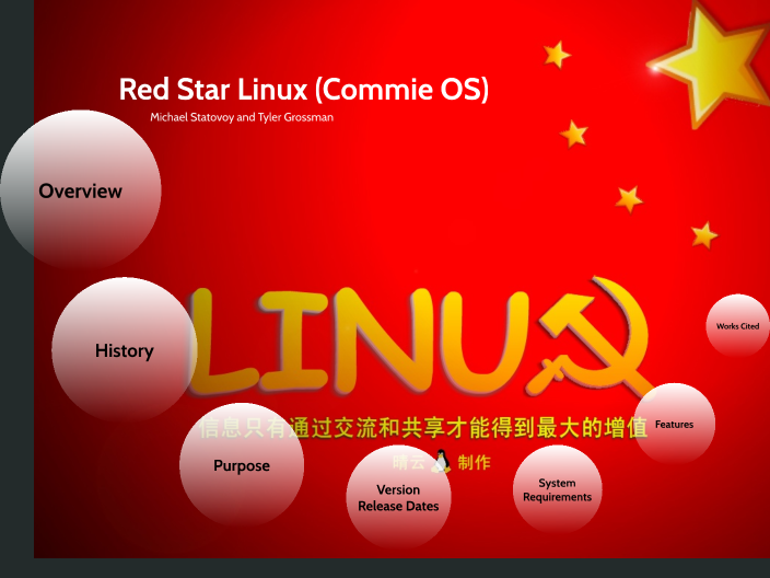 Red Star Linux by MICHAEL STATOVOY on Prezi