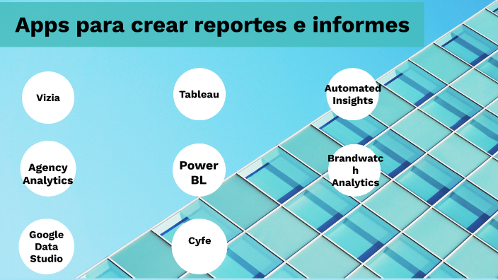 Apps para crear Reportes e Informes by fanita martinez on Prezi