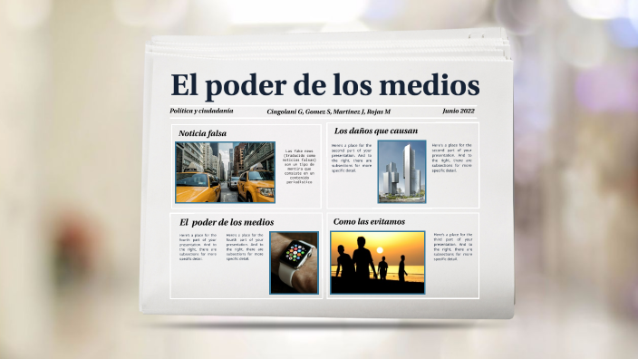 El poder de los medios de comunicación by Julieta Martinez on Prezi