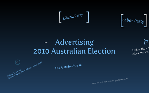 Political advertising - Australian election by kate pill on Prezi