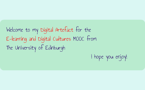 (#edcmooc) Digital Artefact submission by Fiona Stroud on Prezi