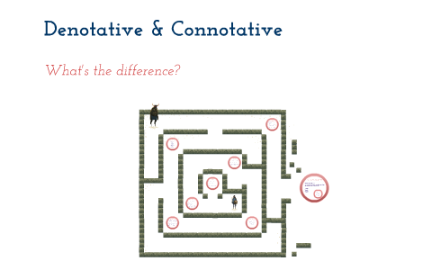 Denotative and Connotative by Meagan Pike on Prezi