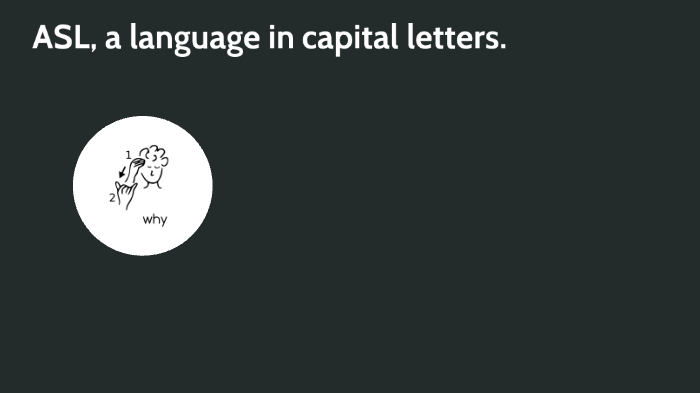ASL, a language in capital letters by Mar Fijo on Prezi