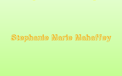 Who am I? by Stephanie Mahaffey on Prezi