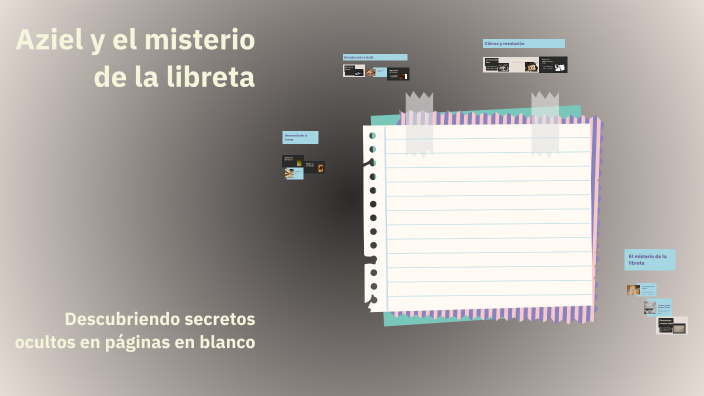 Aziel y el misterio de la libreta by Kevin Marcelo Martinez Aguirre on ...