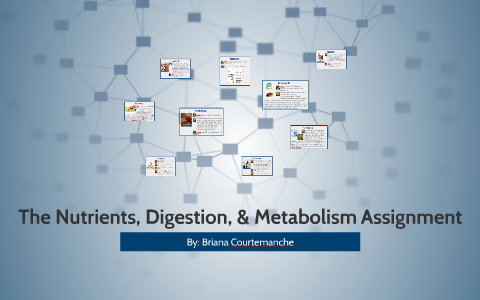 The Nutrients, Digestion, & Metabolism Assignment by Briana C. on Prezi