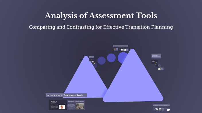 Analysis of Assessment Tools by Kate Kettner on Prezi