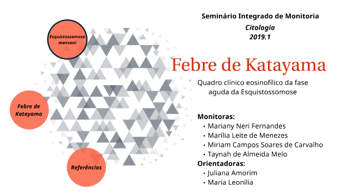 Febre de Katayama by Taynah Melo on Prezi