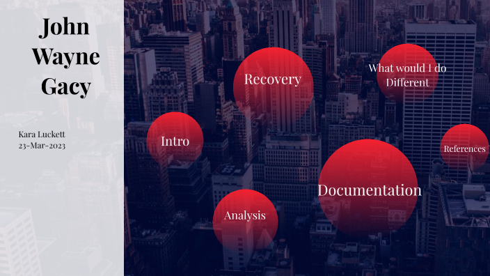 Forensic Archaeology of the John Wayne Gacy Case by Kara Luckett on Prezi