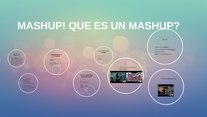 MASHUP! QUE ES UN MASHUP? by DIEGO SALAZAR on Prezi
