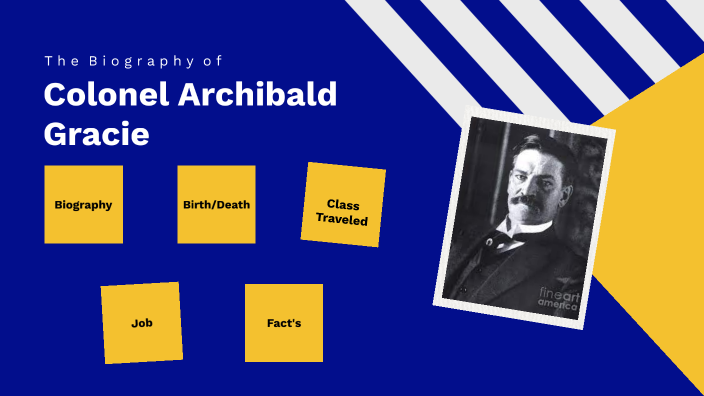 Colonel Archibald Gracie by Colt Bechdol on Prezi