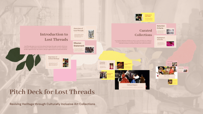 Lost Threads: Reviving Heritage Through Art by aditi trivedi on Prezi