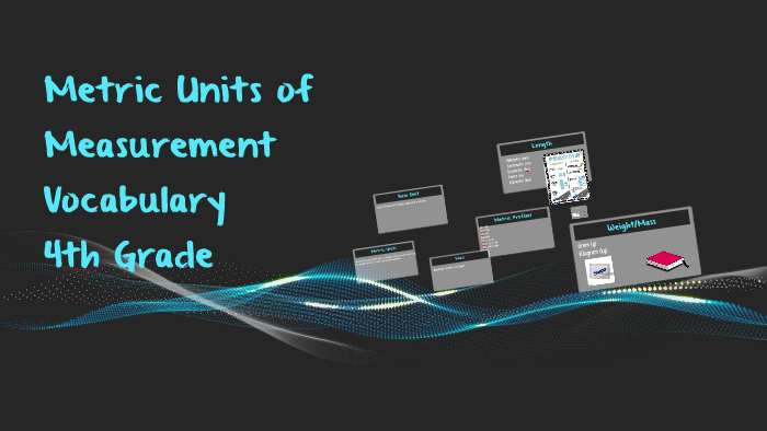 Metric Units of Measurement Vocabulary by Jenna Vickers on Prezi