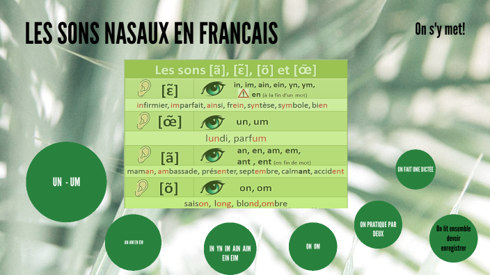 Les sons nasaux by ludy giraldo on Prezi